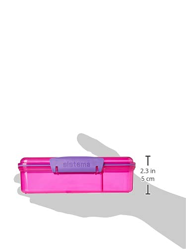 Sistema Lunch Snack Attack, 410 ml - Assorted Colours