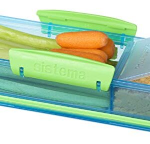 Sistema Lunch Snack Attack, 410 ml - Assorted Colours