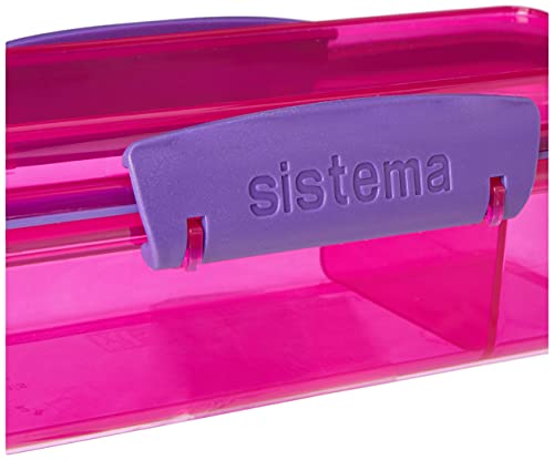 Sistema Lunch Snack Attack, 410 ml - Assorted Colours