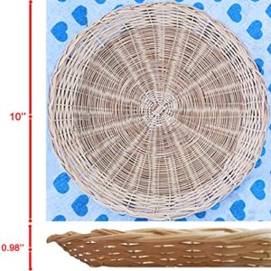 CTRL A TAB Handmade Bamboo Paper Plate Holder For Home Party Daily Dinning Picnic Wall Decorate