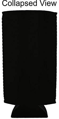 Blank Neoprene 24 oz. Can Coolie (2 Pack, Black)