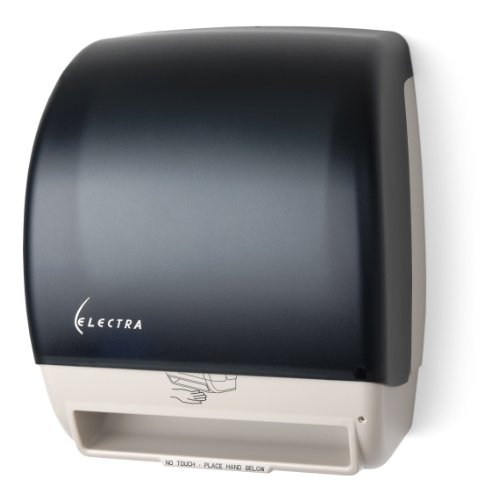 Palmer Fixture TD0245-01P Electra Touchless Roll Towel Dispenser, Dark Translucent