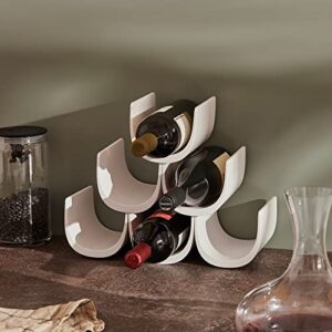 Alessi "Noe" Modular Bottle Holder In Thermoplastic Resin, Black