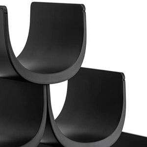 Alessi "Noe" Modular Bottle Holder In Thermoplastic Resin, Black