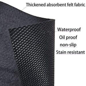 Under Sink Mat Liner,Waterproof Cabinet Protector for Kitchen and Bathroom,Anti Slip, Waterproof, Easy to Cut, Easy to Clean and Quick Dry ((24" x 29"))