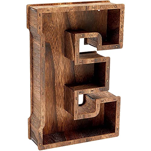 Monogram Letter Wine Cork Holder Décor (11.75 Inches)