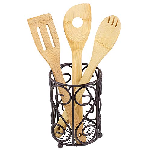 Home Basics Scroll Collection Cutlery Holder