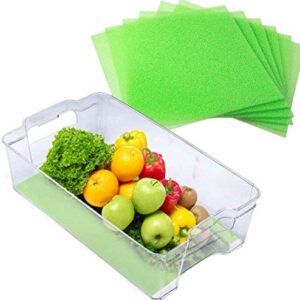 BULLETSHAKER Fruit and Veggie Life Extender Liner by Tenquest 4-Pack, 15X14 Inch, Refrigerator Shelf - Produce Saver, Extends Life and Keeps Refrigerator Fresh Prevents Spoilage