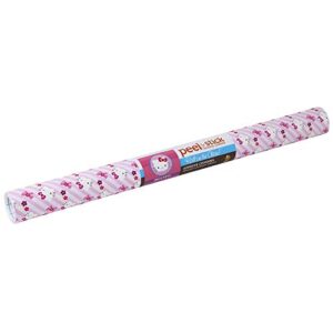 duck brand adhesive liner, 20″ x 10′, hello kitty