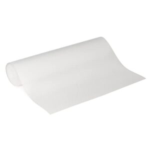 clear plastic shelf liner, non-adhesive roll for kitchen, fridge, pantry, drawers (17.5 in x 20 ft)