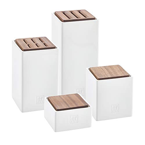 ZWILLING Ceramic Kitchen Storage, set of 4, White