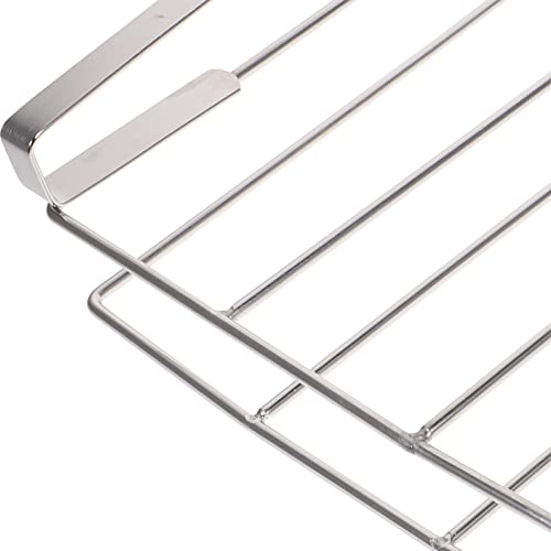 Anneome Hanging Cleaning Rack Over Stand Kitchen Holder Organizer Door The Racks Cabinet Metal Bakeware Pot for Mount Supplies Chopping Under Lid Board Cutting Silver Wall Shelf