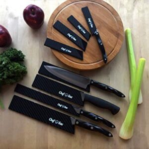 Chef Sac Chef Knife Folder Case Bag with 8-Pack Knife Guards Included