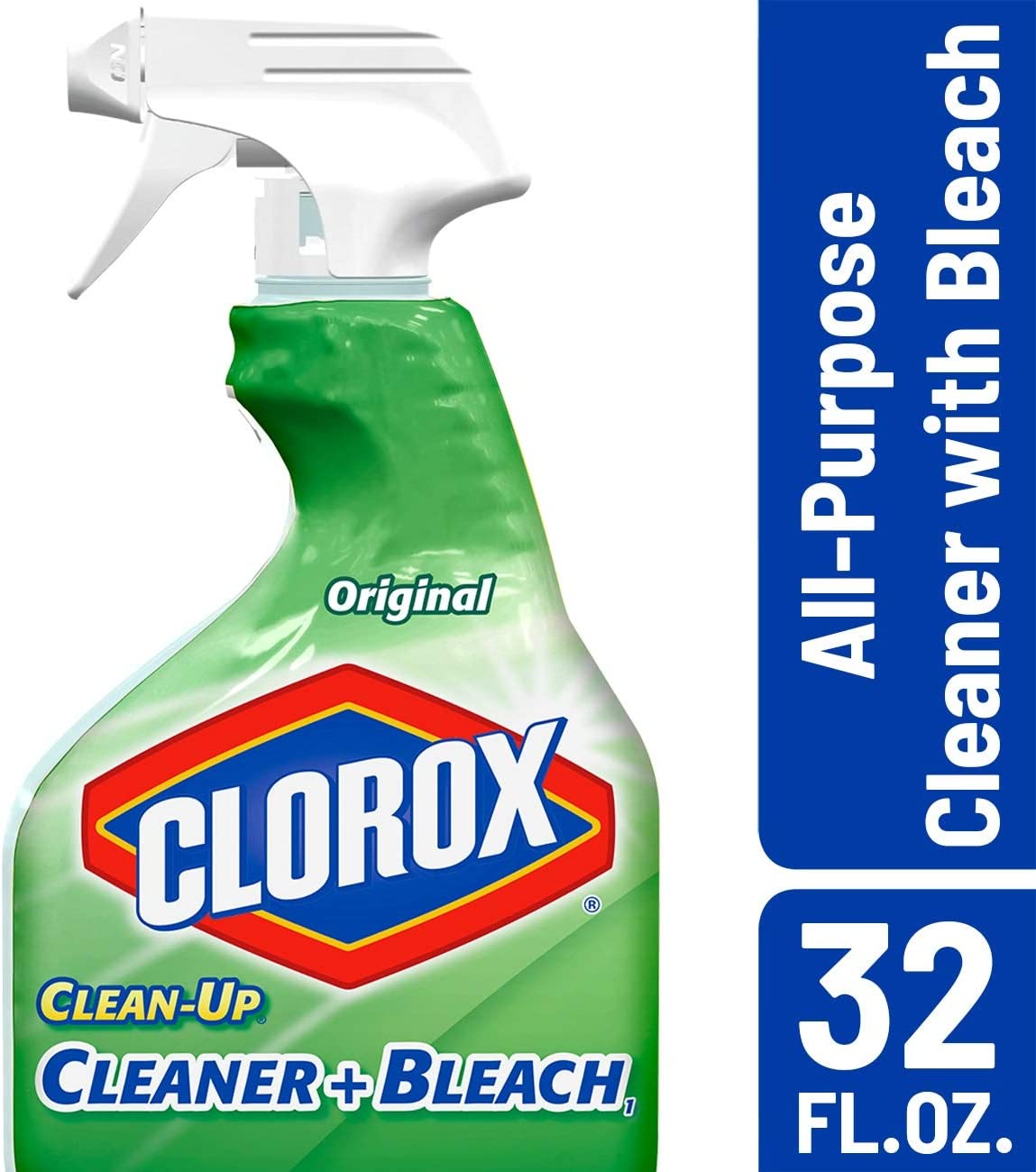 Clorox Clean-Up All Purpose Cleaner with Bleach, Spray Bottle, Multi, Original, 32 Fl Oz