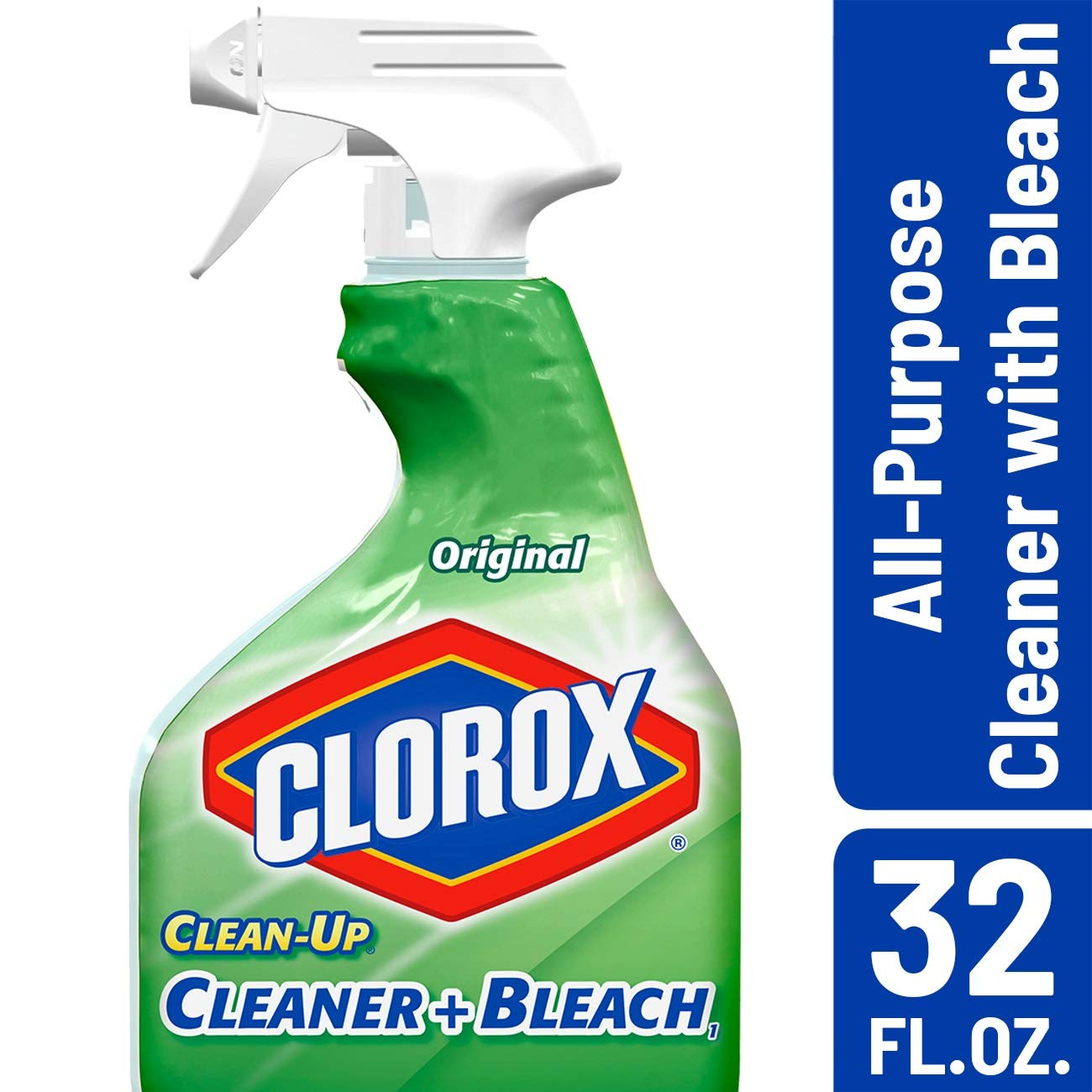 Clorox Clean-Up All Purpose Cleaner with Bleach, Spray Bottle, Multi, Original, 32 Fl Oz