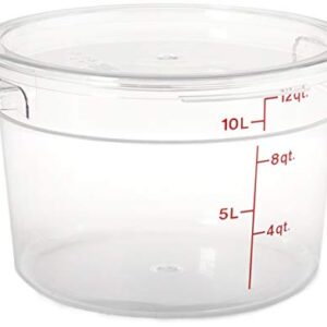 Cambro , 12 Qt with Lid, White