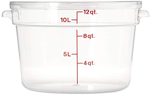 Cambro , 12 Qt with Lid, White