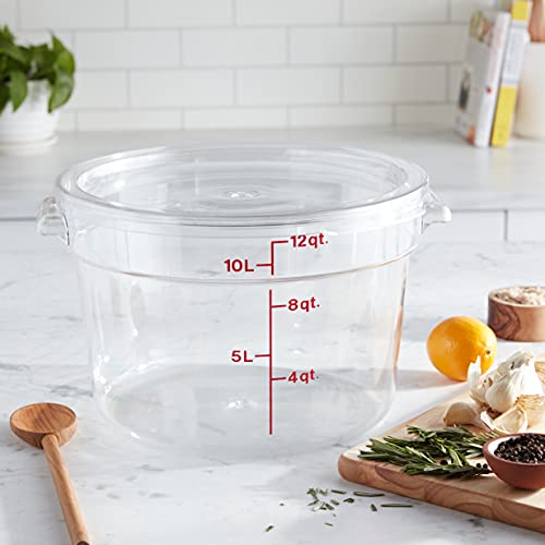 Cambro , 12 Qt with Lid, White