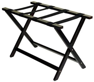 casual home heavy duty 30″ extra-wide luggage rack