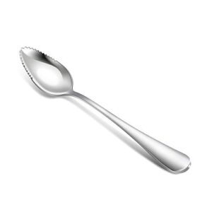 hiware 4-piece grapefruit spoons, stainless steel