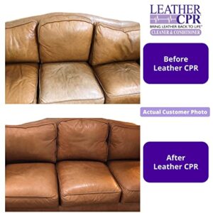 Leather CPR Cleaner & Conditioner 18oz - Best Leather Cleaner & Conditioner. Cleans, Conditions, Restores & Protects Leather Furniture, Handbags, Car Seats, Jackets, Boots, Shoes, Saddles, Tack & More