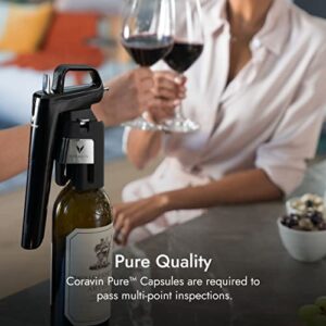 Coravin Pure Capsules - Argon Gas for Coravin Timeless and Coravin Pivot By-the-Glass Wine Saver Systems - Pack of 6