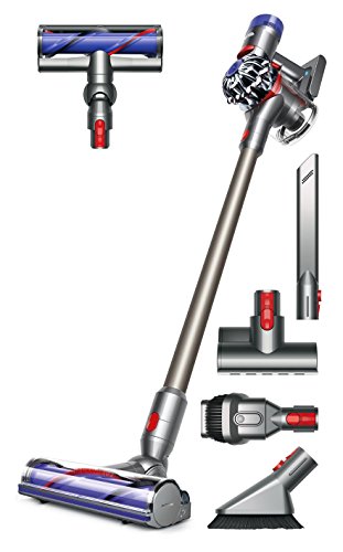 Dyson V8 Animal Cordless HEPA Vacuum Cleaner + Direct Drive Cleaner Head + Wand Set + Mini Motorized Tool + Dusting Brush + Docking Station + Combination Tool + Crevice Tool