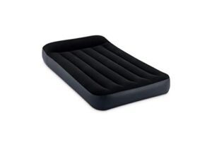 intex dura beam standard pillow rest classic airbed with internal pump, twin