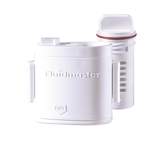 Fluidmaster 8300 Flush 'n Sparkle Automatic Toilet Bowl Cleaning System with Bleach Cartridge