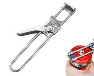 master opener adjustable jar & bottle opener, adjustable multifunctional stainless steel can opener jar lid gripper, manual jar bottle opener kitchen accessories