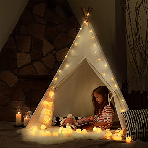 Yummuely Star Lights Star String Lights 10Ft 20 LED Star Fairy Lights Battery Operated Waterproof Indoor Outdoor Twinkle Christmas Lights for Bedroom Party Wedding Xmas Tree Decoration (Warm White)