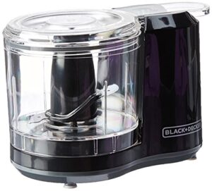 black+decker hc150b 1.5-cup one-touch electric food chopper, capacity