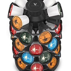 EVERIE Coffee Pod Storage Carousel Holder Organizer Compatible with 40 Keurig K-Cup Pods