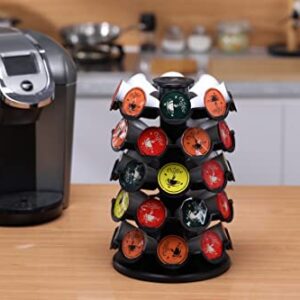 EVERIE Coffee Pod Storage Carousel Holder Organizer Compatible with 40 Keurig K-Cup Pods