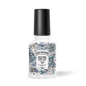 poo-pourri before-you-go toilet spray, fresh air, 2 fl oz – jasmine, fresh air and mint