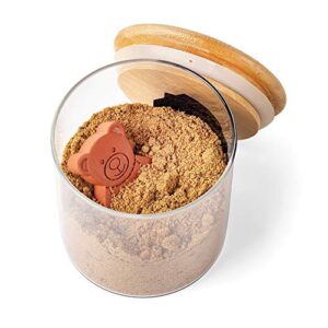 Fox Run Terracotta Brown Sugar Bear Keeper and Saver, 1 pack