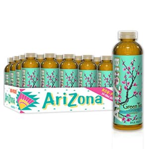 arizona green tea with ginseng and honey, 20 fl oz (pack of 24)