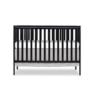 Dream On Me Synergy 5-In-1 Convertible Crib In Black, Greenguard Gold Certified