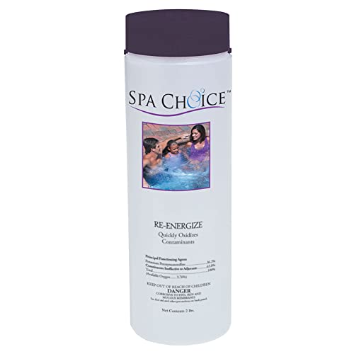 Spa Choice 472-3-3041 Re-Energize Hot Tub Shock 2-Pounds, 1-Pack