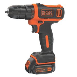 black+decker 12v max cordless drill/driver (bdcdd12c)