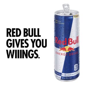 Red Bull Energy Drink, 8.4 Fl Oz (4 Pack)