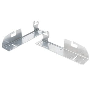 5WB-DMKIT Door Mount Kit Compatible With Rev-A-Shelf 5WB1 5WB2 5CW2 Series Baskets For Rev a shelf Pull Out Trash