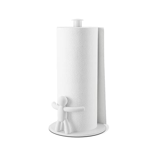 Umbra Buddy Paper Towel Holder, White