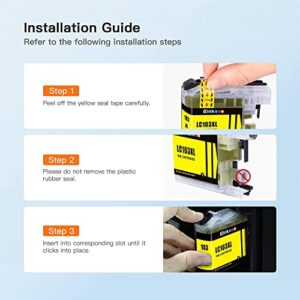 E-Z Ink (TM Compatible Ink Cartridge Replacement for Brother LC103 XL LC101 LC103XL LC101XL LC103BK Compatible with MFC-J870DW MFC-J6920DW MFC-J6520DW MFC-J450DW MFC-J470DW MFC-J470DW (15 Pack)