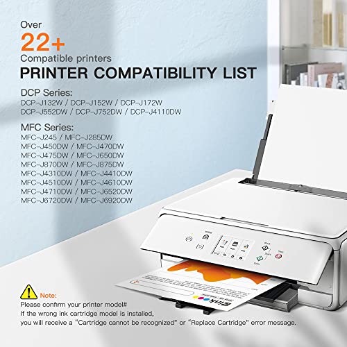 E-Z Ink (TM Compatible Ink Cartridge Replacement for Brother LC103 XL LC101 LC103XL LC101XL LC103BK Compatible with MFC-J870DW MFC-J6920DW MFC-J6520DW MFC-J450DW MFC-J470DW MFC-J470DW (15 Pack)