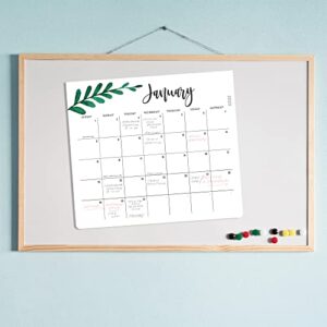 Beautiful Magnetic Fridge Calendar - Runs Until December 2023 - The Perfect Monthly Calendar With Seasonal Designs for Easy Planning