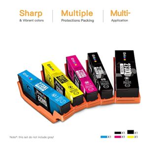 E-Z Ink (TM) Remanufactured Ink Cartridge Replacement for Epson 273XL 273 T273XL to use with XP-520 XP-600 XP-610 XP-620 XP-800 XP-810 XP-820 (1 Black 1 Cyan 1 Magenta 1 Yellow 1 Photo Black) 5 Pack