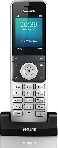 Yealink YEA-W56H HD DECT Expansion Handset for Cordless VoIP Phone and Device