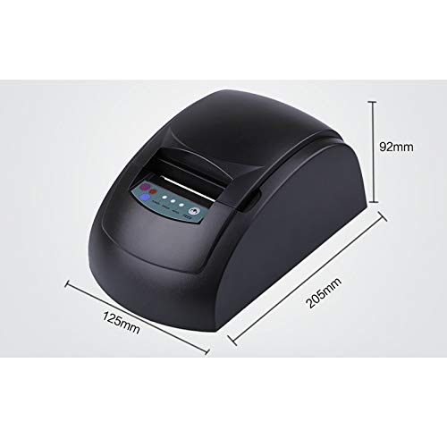 LIUYUNQI 58MM Serial Thermal Receipt POS 58 Printer Support Cash Drawer