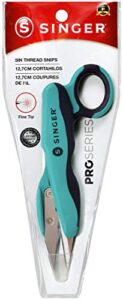 singer 00564 proseries thread snips, 5-inch,teal